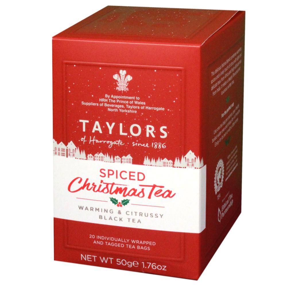 Taylors of Harrogate - Spiced Christmas Tea - 20 Tea Bags – British Pedlar
