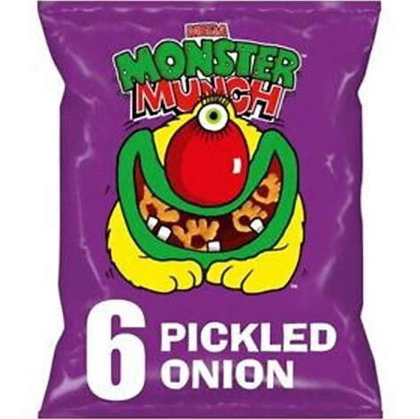 Walkers Crisps - Monster Munch Pickled Onion, 6pk – British Pedlar