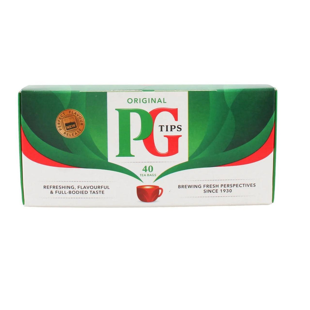 PG Tips, 40 Original Teabags. – British Pedlar